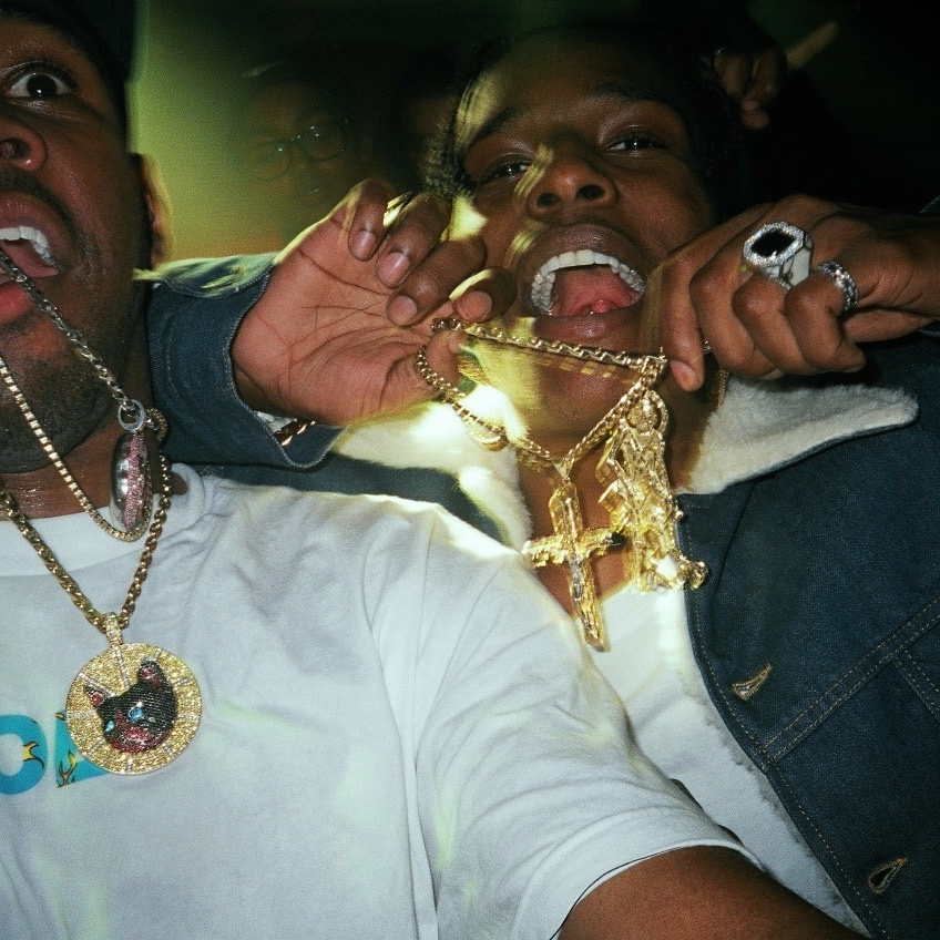 Asap Rocky Gold Chain