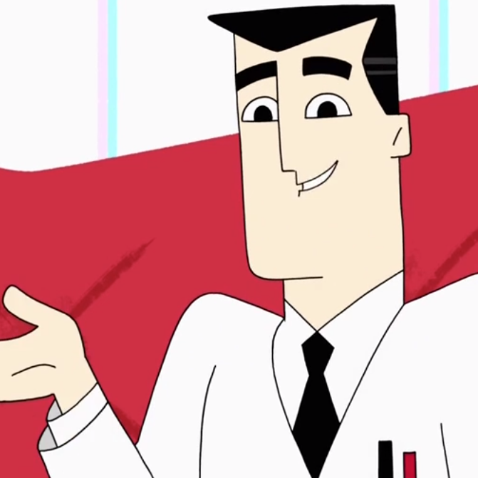 Professor Utonium Powerpuff Girls (2016) AI Voice Generator | Jammable ...