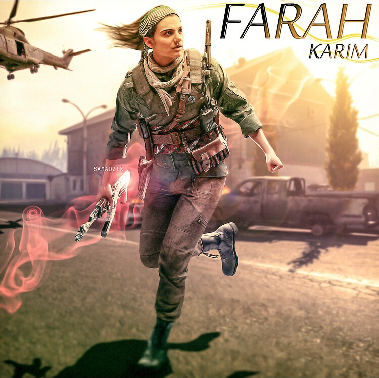 Farah Karim (Modern Warfare) AI Voice Generator | Jammable AI Covers