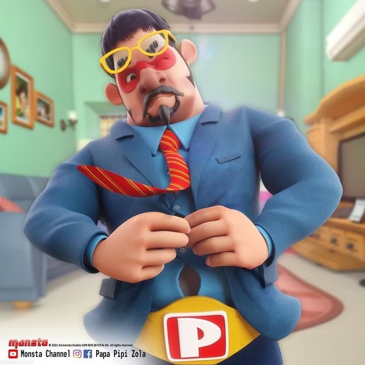 Papa Zola - Boboiboy (by rataq channel) AI Voice Generator | Jammable ...