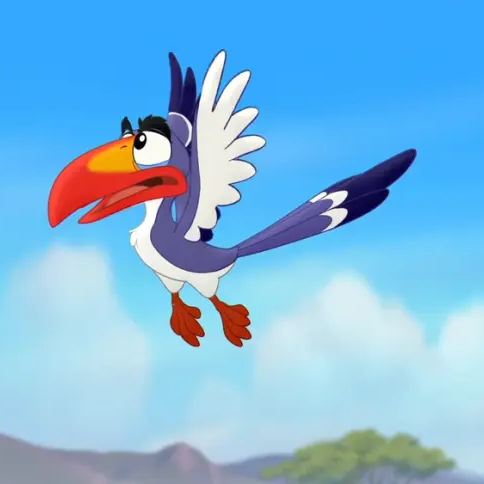 Zazu (The Lion Guard) (Jeff Bennett) AI Voice Generator | Jammable AI ...